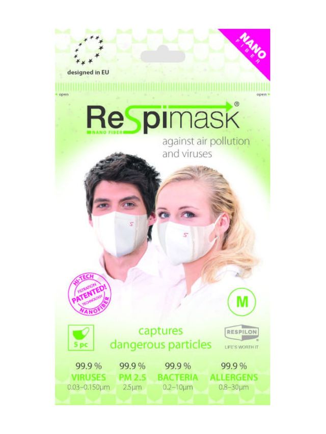 Respilon Respimask for Adult Medium (Pack of 5) | edamama